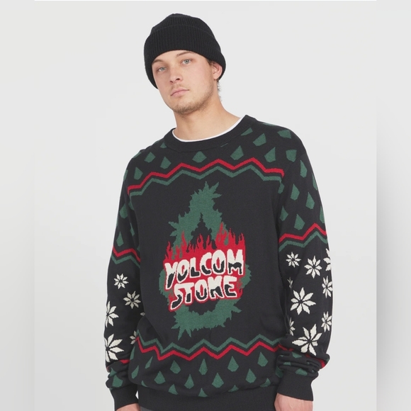 Volcom | Sweaters | Nwt Volcom Holi Dazed Sweater | Poshmark